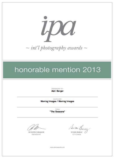 IPA Award - Adri Berger Photography